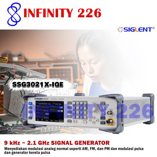 Jual 9 Khz ~ 2 1 Ghz Signal Generator Siglent Ssg3021x Iqe Jakarta