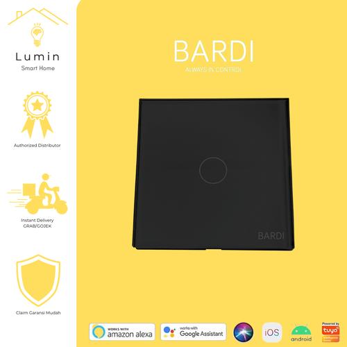 Promo Bardi Smart WiFi Touch Wallswitch - EU 1 Gang - Hitam - Wall ...