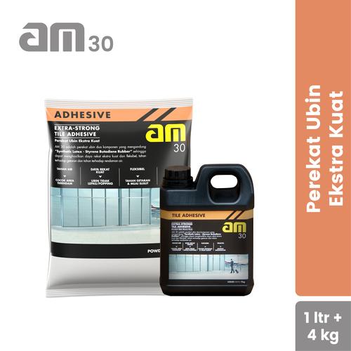 Jual AM 30 - PEREKAT KERAMIK EKSTRA KUAT kemasan 5kg/set - Putih ...