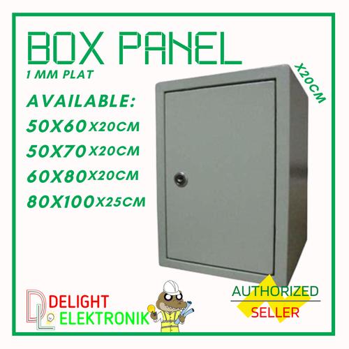 Jual BOX PANEL INDOOR 50x60x20 50x70x20 60x80x20 80x100x25 1mm Plat ...