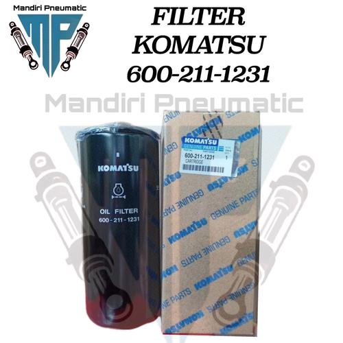 Jual KOMATSU 600-211-1231 6002111231 600 211 1231 OIL FILTER - Jakarta ...