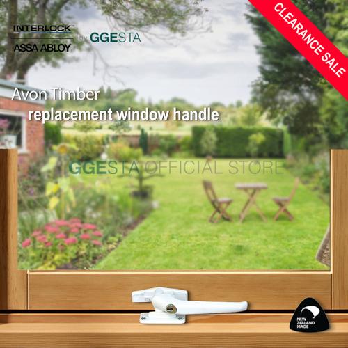 Promo INTERLOCK ASSA ABLOY AVON TIMBER WINDOW HANDLE RAMBUNCIS JENDELA ...