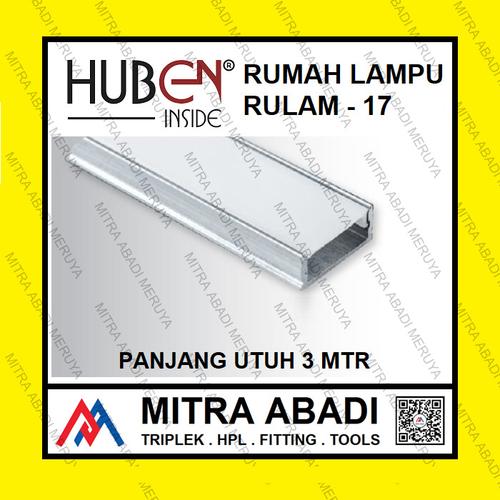 Jual Rumah Lampu HUBEN Rulam 17 List LED Strip Alumunium Aluminium ...
