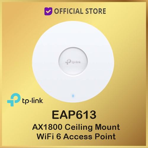 Promo Tp-Link EAP613 AX1800 WiFi 6 Dual Band Gigabit Wireless Access ...