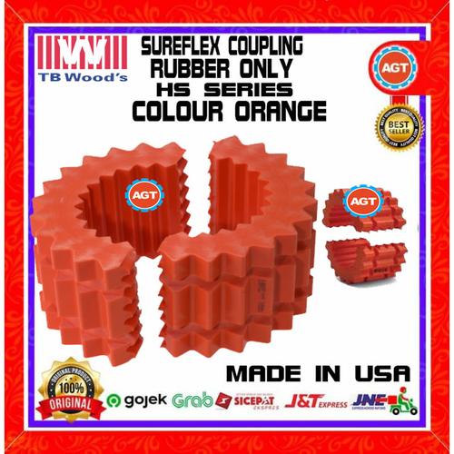 Jual TB WOODS SUREFLEX COPLING 9HS TYPE HS RUBBER ONLY - MADE IN USA ...