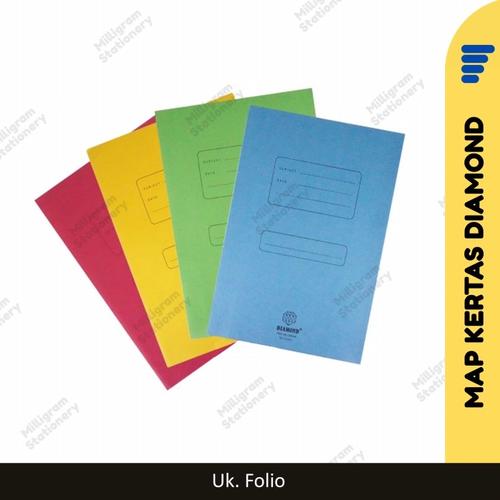 Jual Map Karton Buffalo Diamond 5002/ Stopmap Folio - Biru - Jakarta ...