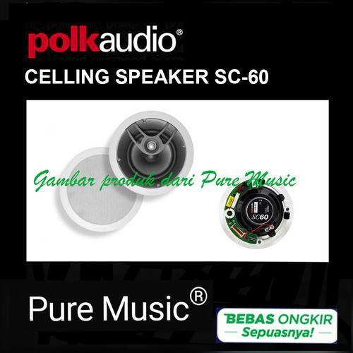 Jual Polk Audio SC60 6.5" 2-Way 100 W ceiling speaker home theater ...