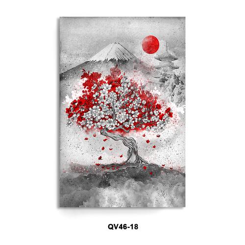 Jual Walldecor hiasan dinding Lukisan Japan abstrak poster kayu ...