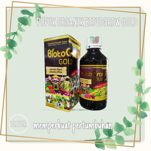 Jual PUPUK PERTANIAN Formula Probiotik Super BIOTOGROW GOLD 1 LITER ...