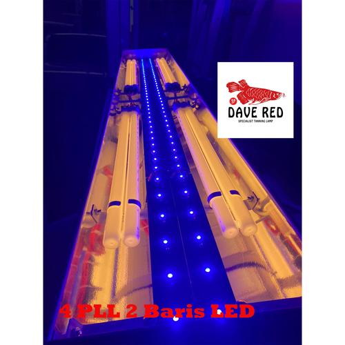 Jual 4 PLL 1 Baris Led HPL Lampu Tanning Arwana Aquarium Taning Uv a Uv ...