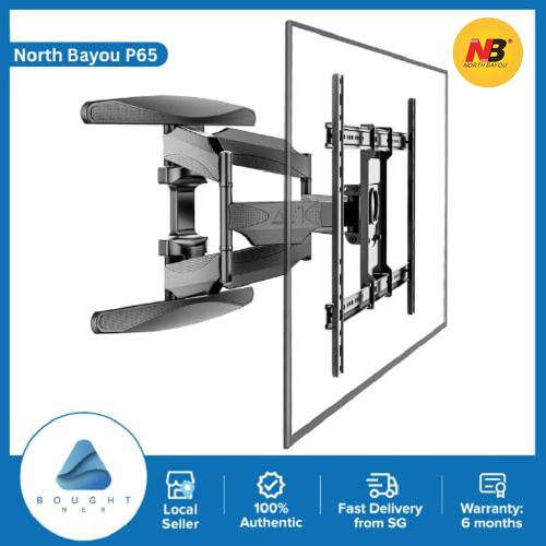 Promo NB North Bayou P65 to 55 to 85 Inch Tilt TV Wall Bracket Holder ...