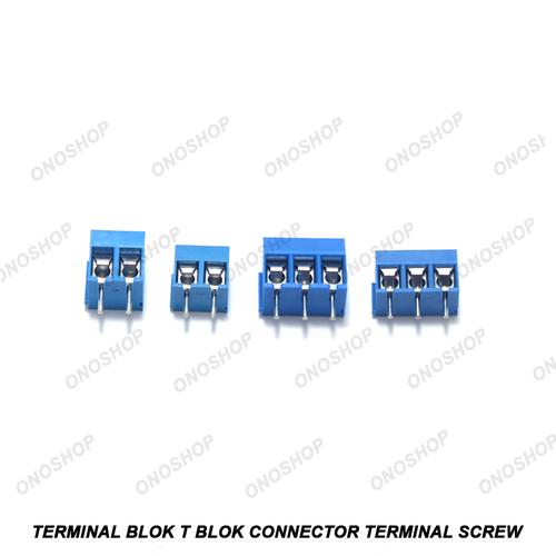 Jual Terminal Blok T Blok Connector Terminal Screw - 2 Pin Kecil ...