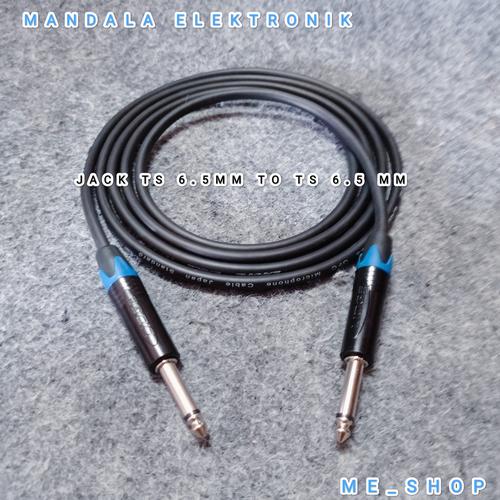 Jual kabel gitar audio jack akai mono 6.5mm kabel instrumen bervariasi ...