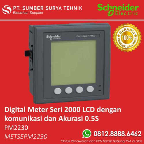 Jual Power Meter Seri 2000 LCD METSEPM2230 PM2230 Schneider - Jakarta ...