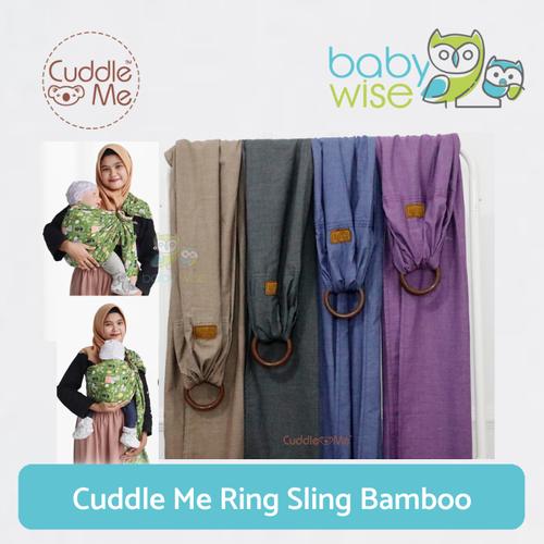 Jual Cuddle Me Ring Sling Bamboo - Gendongan Bayi - Solid Denim - Kota ...