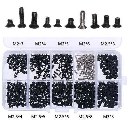 Jual Set Baut Laptop Paket 500 pcs/Screw Service KIT Laptop Notebook ...