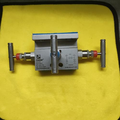 Jual Manifold valve 3 way Panam 3VM-SS-8-T-SG 1/2" - Kab. Cilacap ...