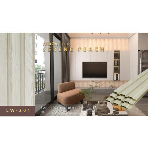 Promo LAIV Wallpanel PVC 3D / Wall Panel WPC kayu Aidca Lebar Besar ...