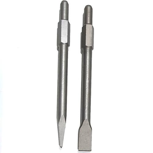 Jual Mata Bobok Jackhammer PH65A Point Chisel / Flat Chisel 30 X 400 MM ...