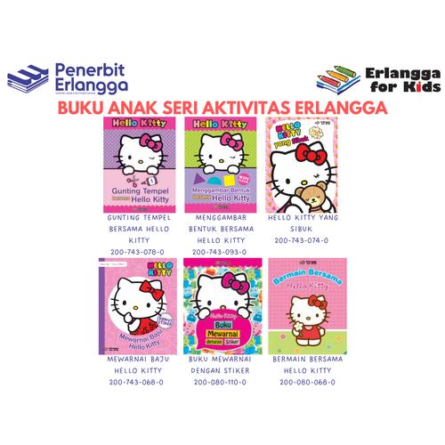 Promo BUKU ANAK SERI AKTIVITAS HELLO KITTY ERLANGGA - MEWARNAI BAJU ...