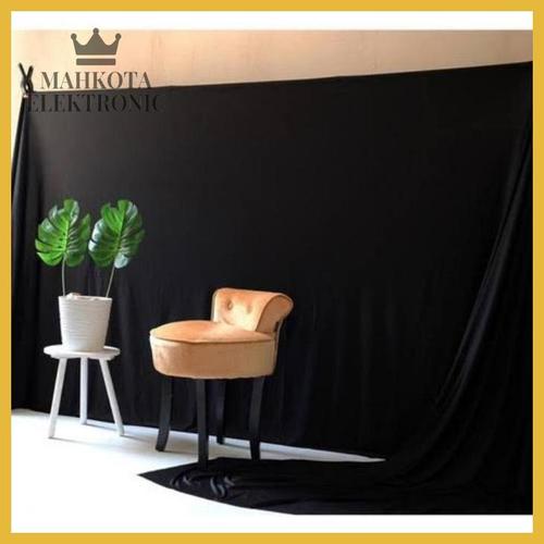 Jual Kain Background Foto Putih Hitam Hijau Green Screen Polos Backdrop ...