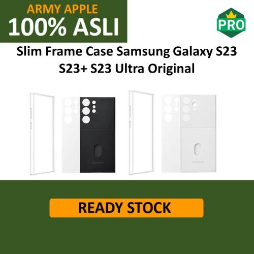 Jual Casing Samsung Galaxy S23 S23+ S23 Ultra Slim Frame Case Black ...