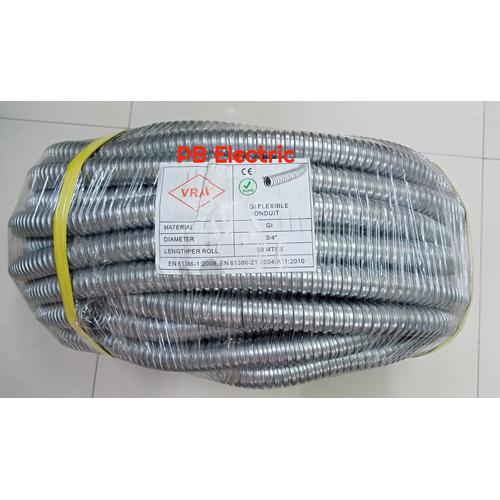Jual Flexible Metal Conduit 3/4 Inch Merk VRAV / Flexible Metal 3/4 ...