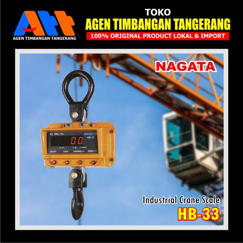 Jual Crane Scale NAGATA HB-33 Timbangan Gantung Digital Kap. 150kg ...