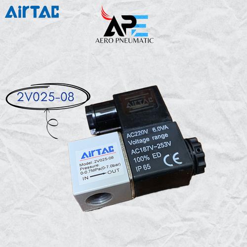 Jual SOLENOID VALVE AIRTAC 2V025-08 - AC220 - Jakarta Barat - Aero ...