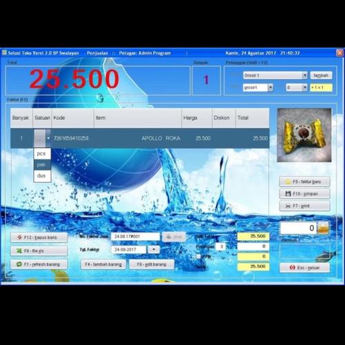 Jual software Aplikasi Toko Ver 2.0 cocok untuk supermarket,toko,dll ...