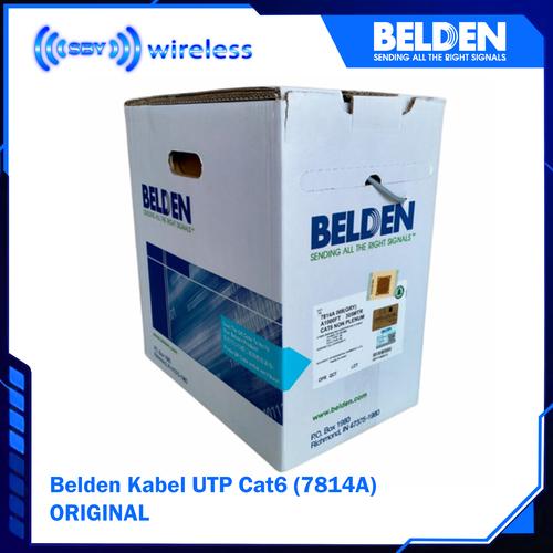 Jual Kabel UTP Cat6 Belden 7814A / Belden Kabel Data LAN Cat 6 ORIGINAL ...