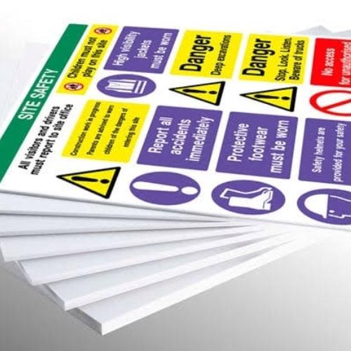 Jual pvc custom sign safety k3 tanda papan board poster proyek - Kota ...