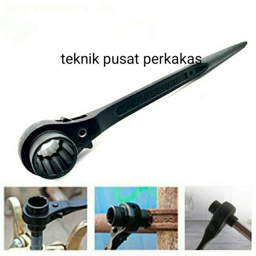 Jual Kunci Rachet Scaffolding 24 × 30 mm GLORY DOUBLE RACHET WRENCH ...