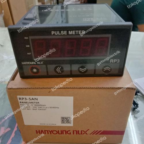Jual panel meter RP3 5AN 100-240VAC hanyoung nux - Jakarta Barat ...