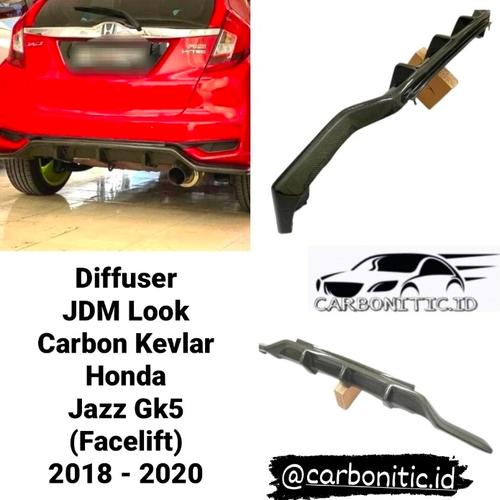 Jual Diffuser Jdm Look Honda Jazz Gk5 Facelift 2018 - 2020 Carbon ...