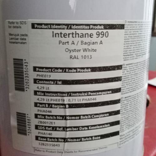 Jual International Paint - Interthane 990 Ral 1013 (Oyster White) - Kab ...