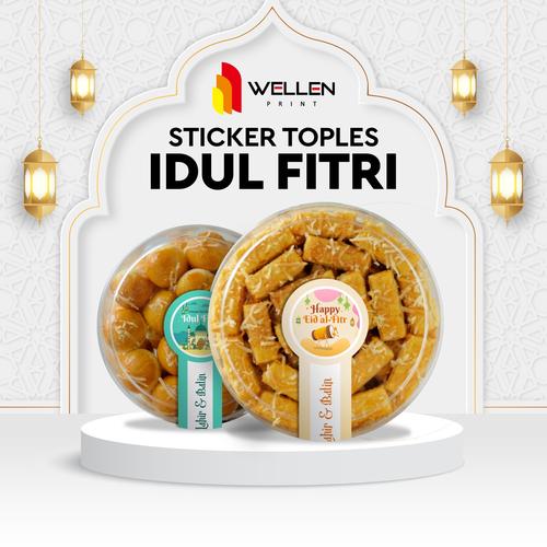 Jual WELLEN PRINT - Cetak Sticker Label Stoples Cookies Lebaran Idul ...