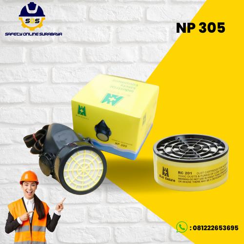 Jual MASKER RESPIRSTOR BLUE EAGLE NP 305 INCLUDE FILTER/CARTRIDGE RC ...