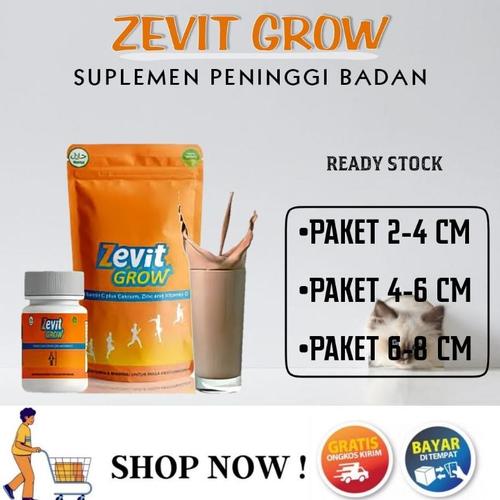 Jual [Terlaris] Zevit Grow Peninggi Badan Oroginal 100% | Kapsul Dan ...