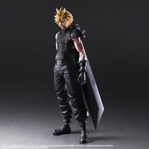 Jual PLAY ARTS KAI CLOUD STRIFE VERSION 2 FINAL FANTASY VII REMAKE ...