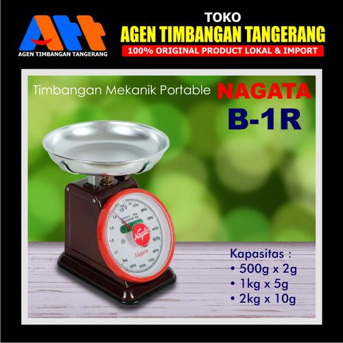 Jual Timbangan Meja Mekanik NAGATA B-1R Kap 500g 1kg 2kg - 500g x 2g - Kab. Tangerang - Agen ...