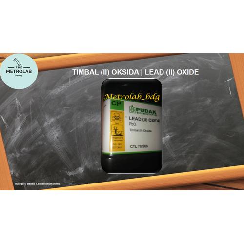 Jual Timbal (II) Oksida | Lead (II) Oxide | PbO | 500 gr - Kab. Bandung ...
