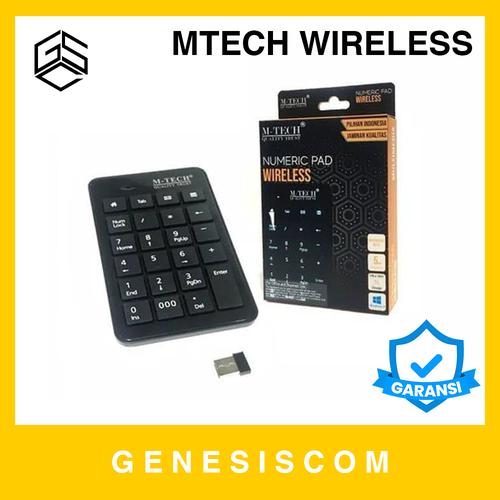 Jual Keyboard Numeric Wireless MTECH Keypad 2.4G Nano USB Receiver ...