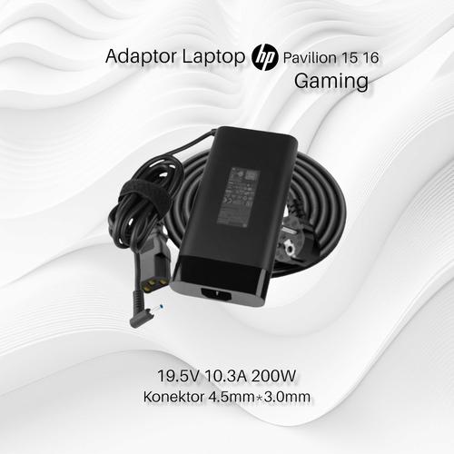 Jual Adaptor Laptop HP Pavilion 16 Gaming 19.5V 10.3A 200W - Jakarta ...