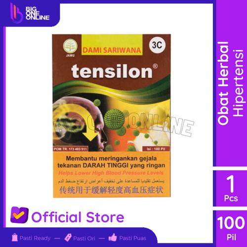 Promo TENSILON Jamu Herbal Pil, Mengatasi Tekanan Darah Tinggi ...
