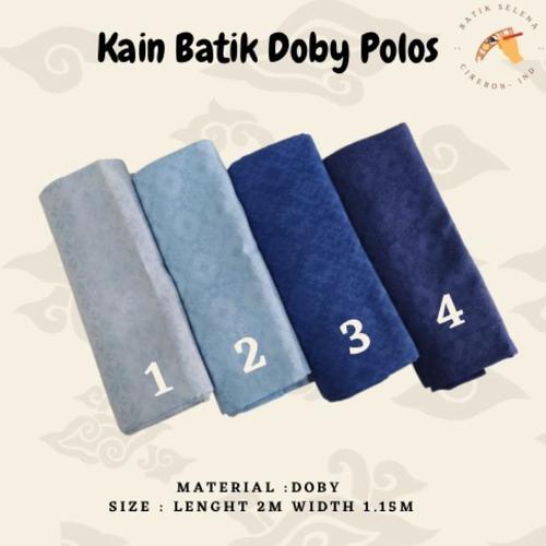 Jual KAIN BATIK DOBY POLOS | KAIN BATIK DOBY WARNA | NEW - 27 - Kota ...
