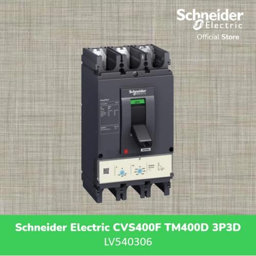 Jual SCHNEIDER MCCB CVS400F 400A 3P NEW GENERATION 100% ORIGINAL - LV540306 - Jakarta Pusat ...