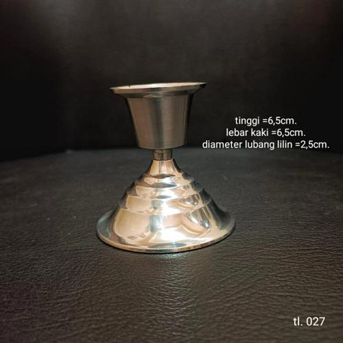 Jual Tempat lilin dengan diameter lubang lilin 2,5cm. kode 027 - Kab ...