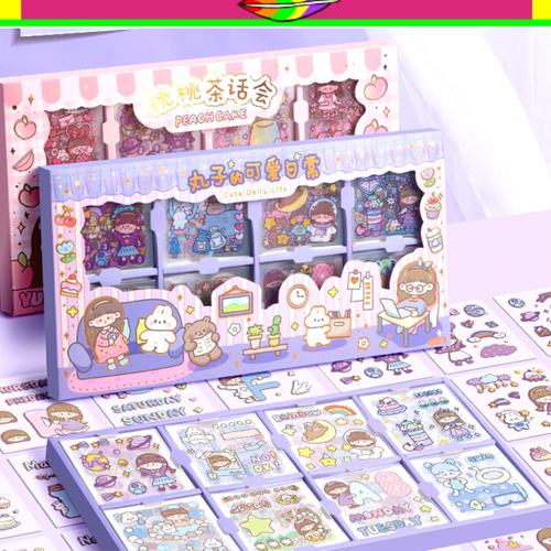 Jual Sticker Momo Isi 200 lbr Stiker Buku Diary DIY Hp Memo Journal ...