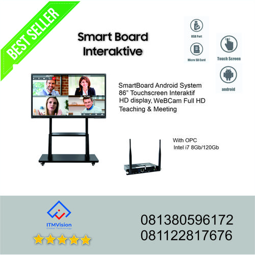 Jual SMARTBOARD Interaktive touchscreen 86inch HARGA Pabrik - Kab. Bogor - Duta ITMVision ...